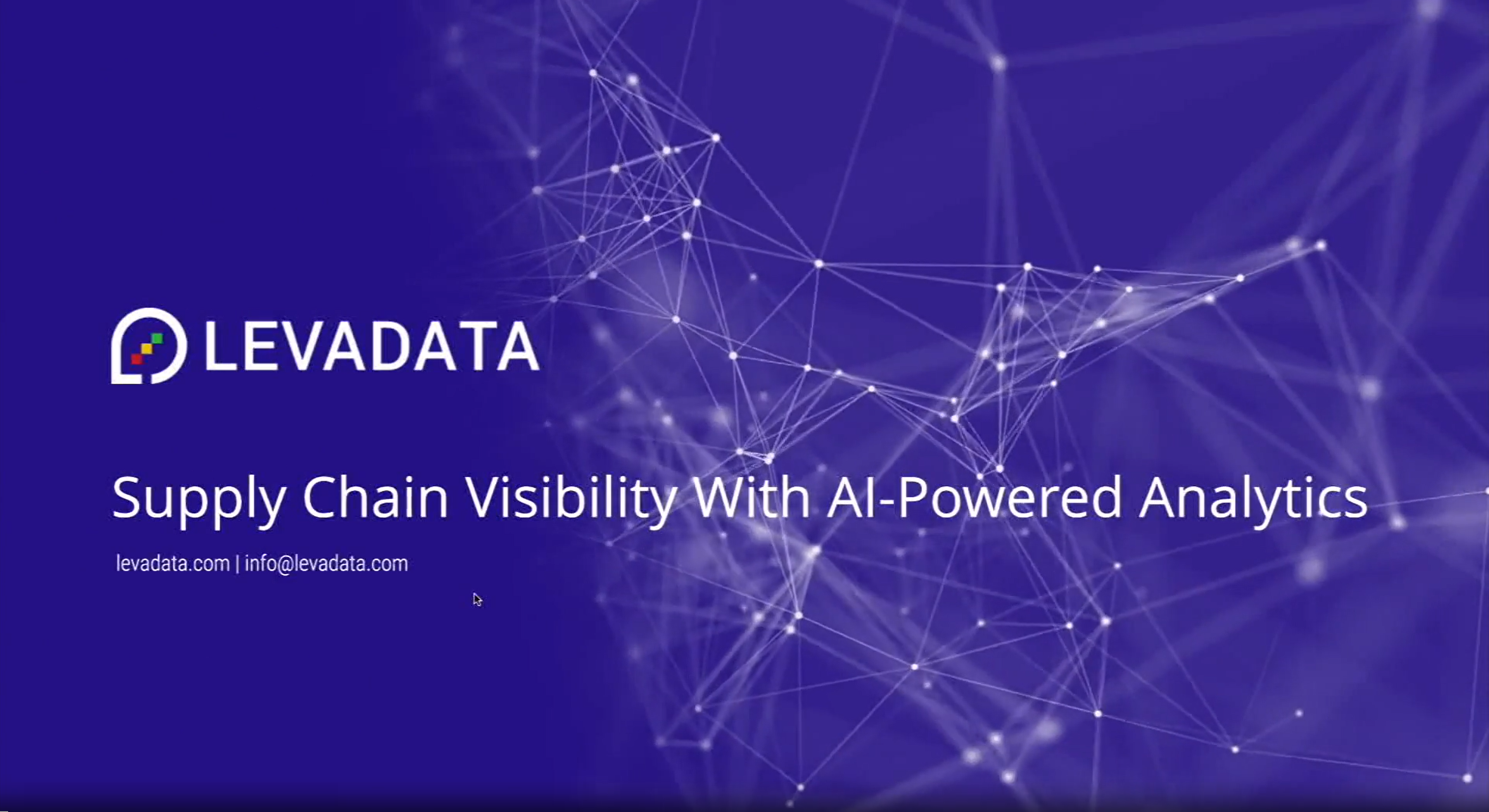 Achieving complete supply chain visibility with AI | Kinaxis